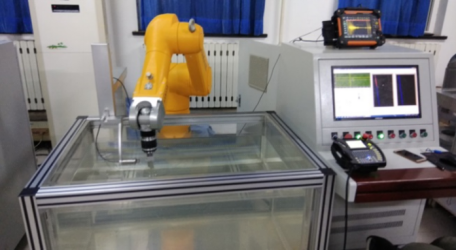 Robot manipulated ultrasonic/electromagnetic testing technology for ...